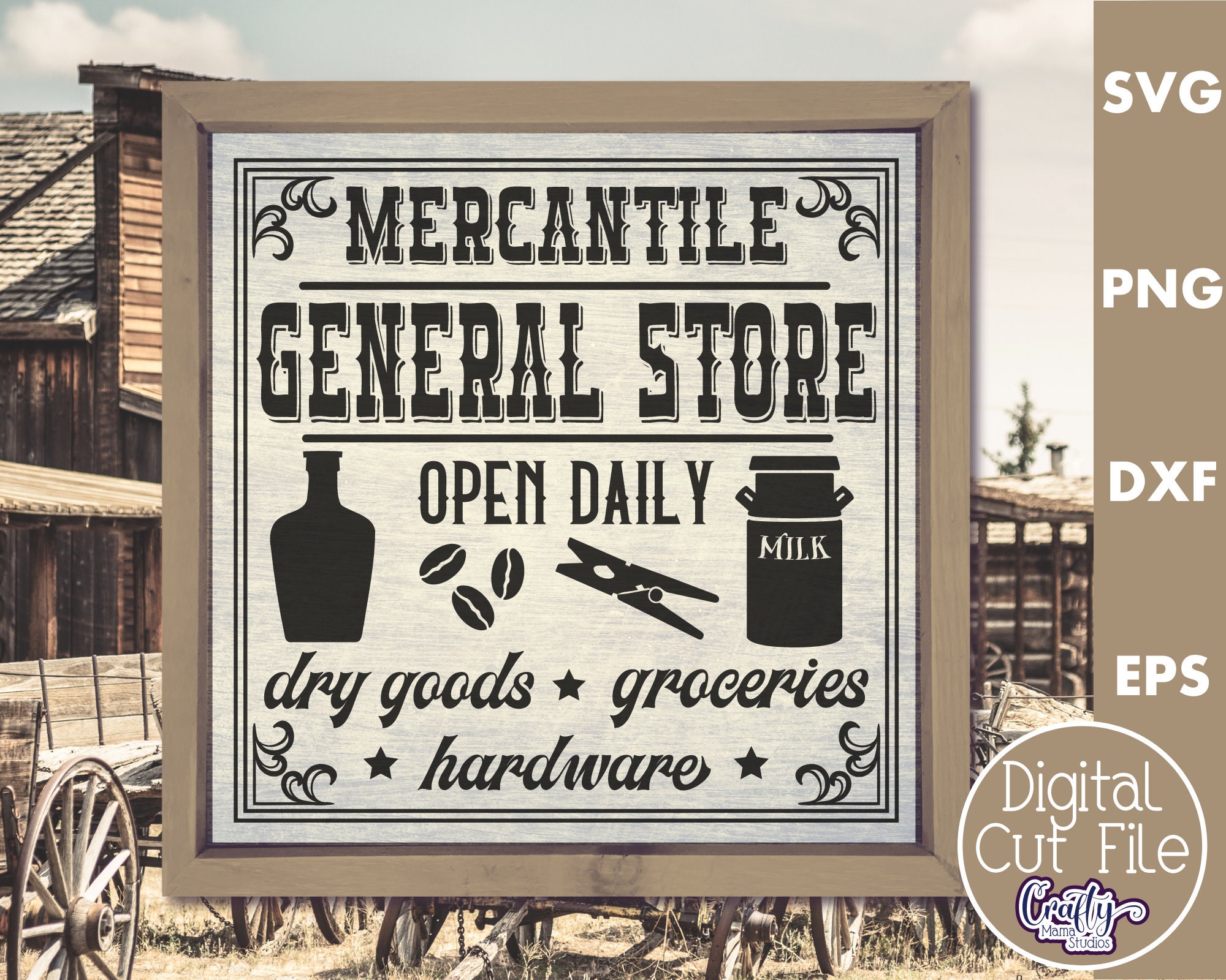 Vintage General Store Sign Svg Vintage General Store Svg - Etsy UK