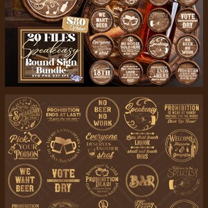 Beer Svg Bundle Bar Sign Svg Beer Door Hanger Svg Drinking - Etsy