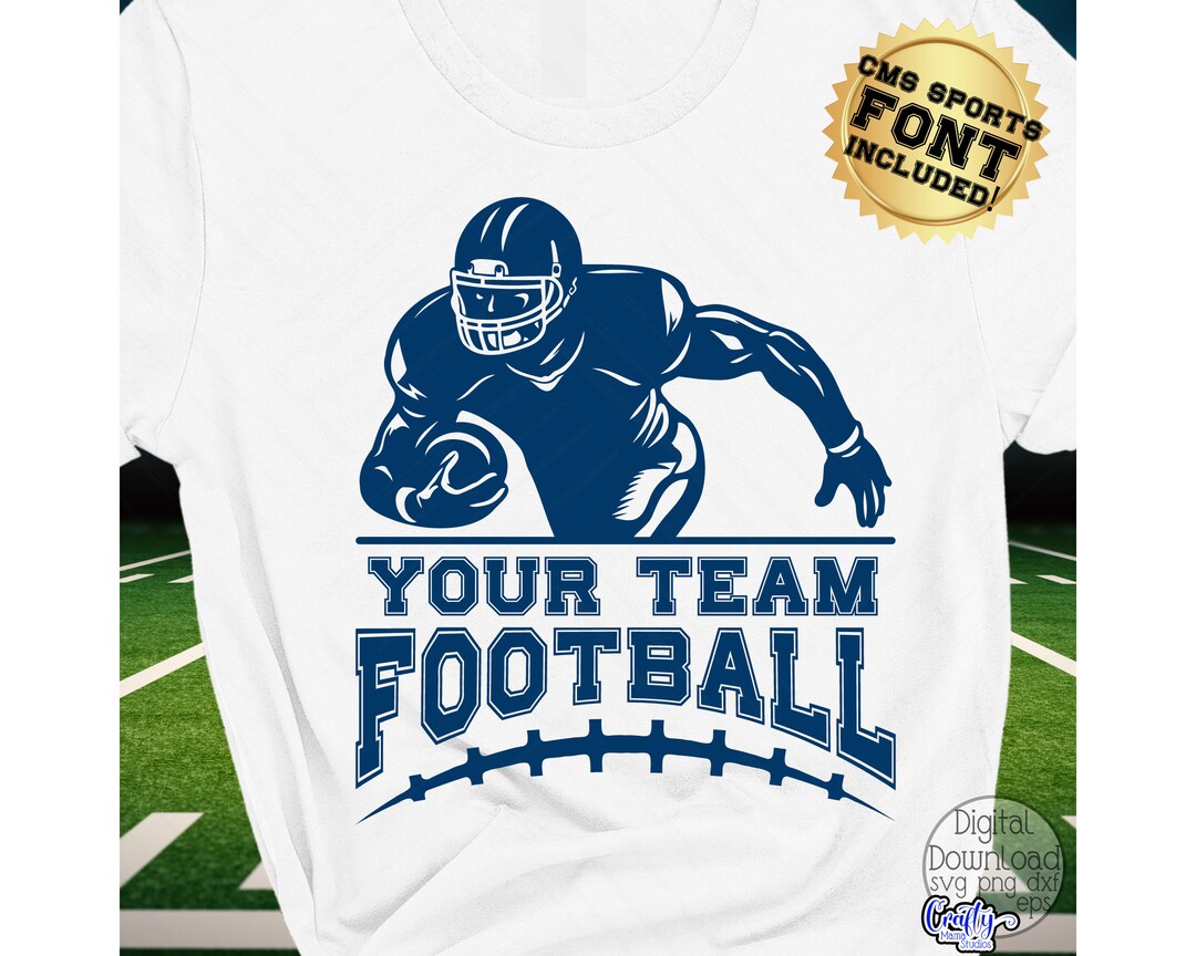 Football Svg Files, Football Shirt Svg Files, Football Png Files ...