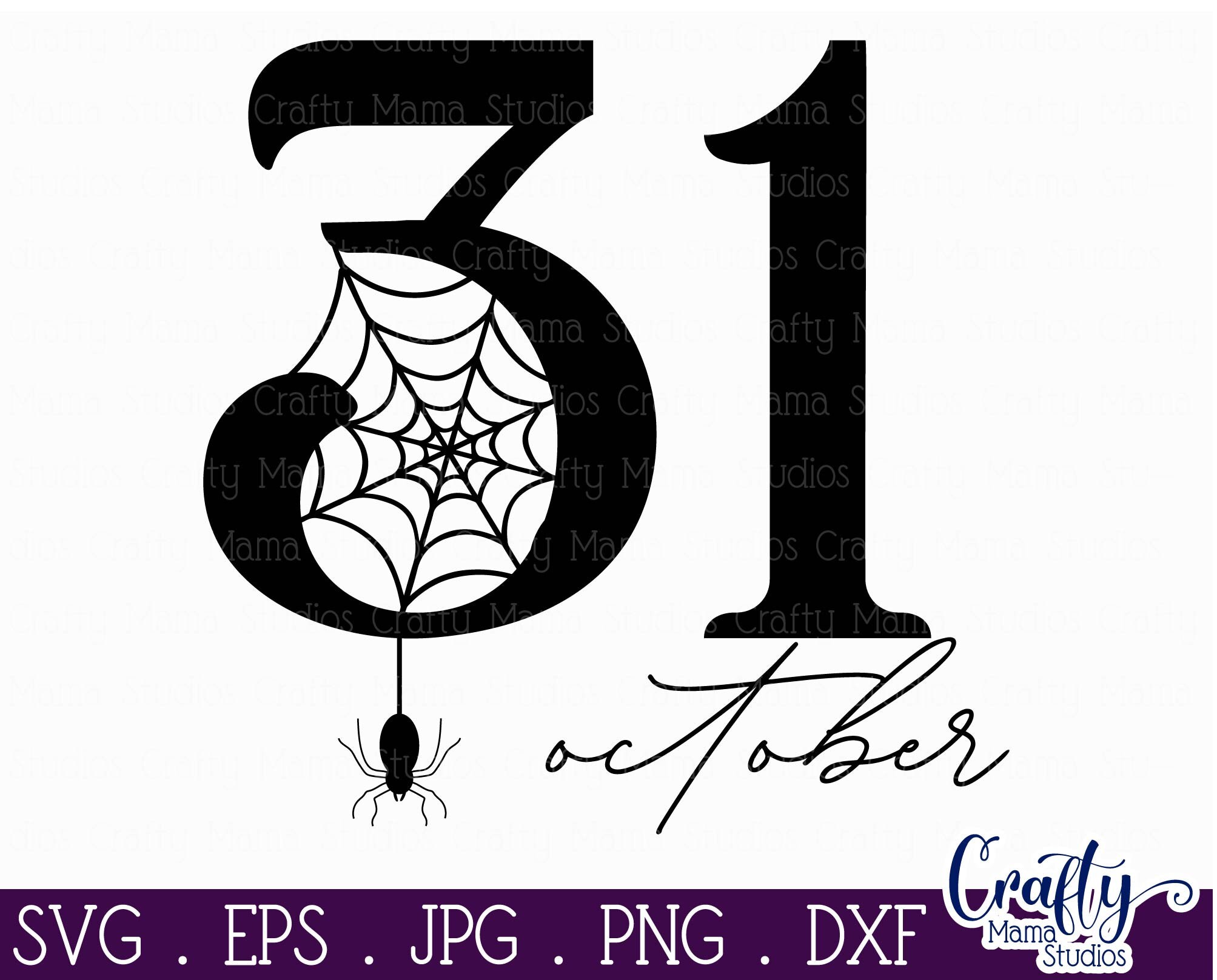 Halloween Svg October 31st Svg October 31 Svg Farmhouse - Etsy