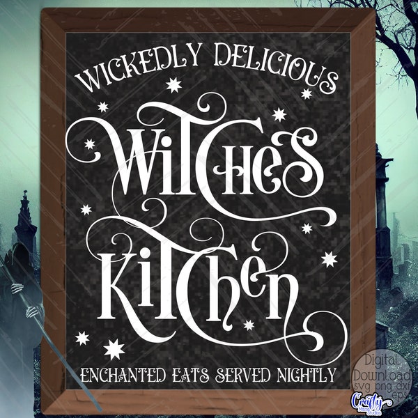 Kitchen Witch Sign - Etsy