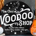 Voodoo Shop Svg, Halloween Svg, Halloween Round Sign Svg, Halloween ...