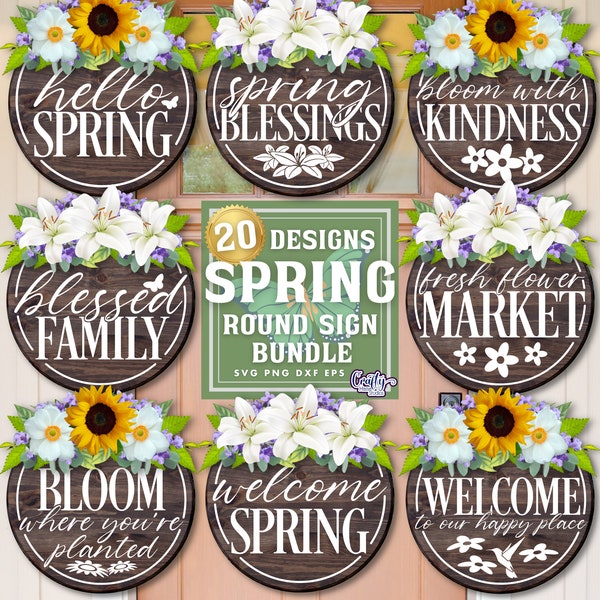 Spring Signs - Etsy