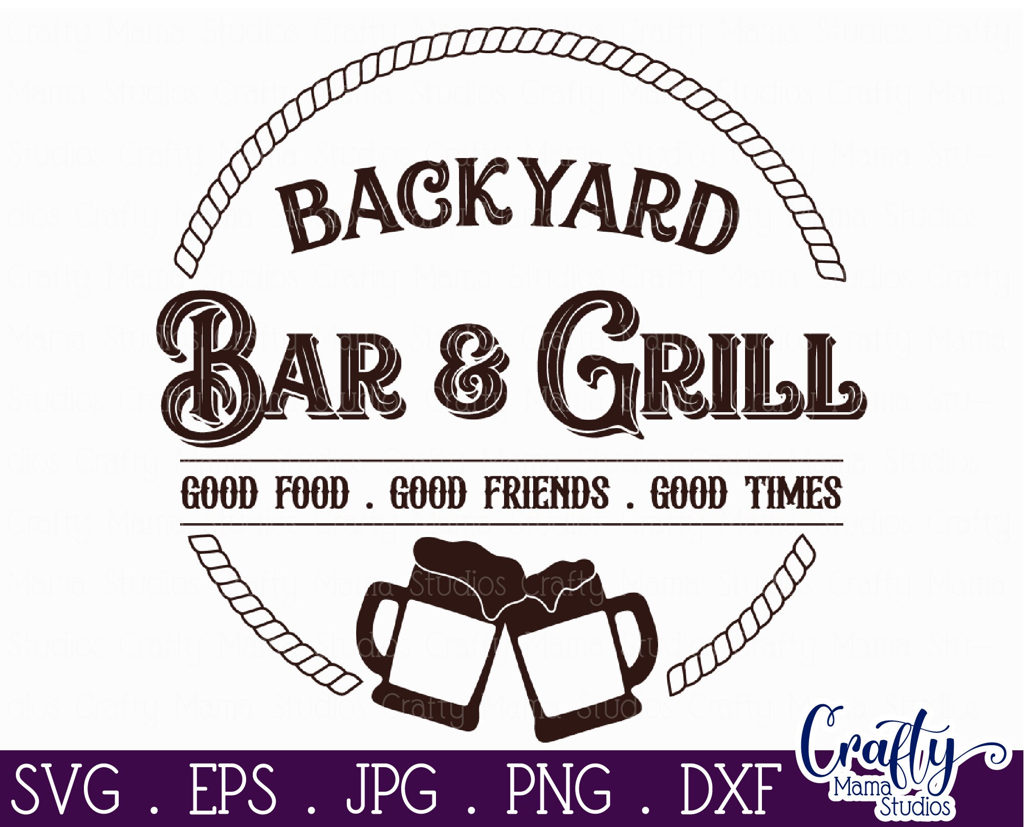 Backyard Bar and Grill Svg Friends Svg Farmhouse Svg Beer - Etsy