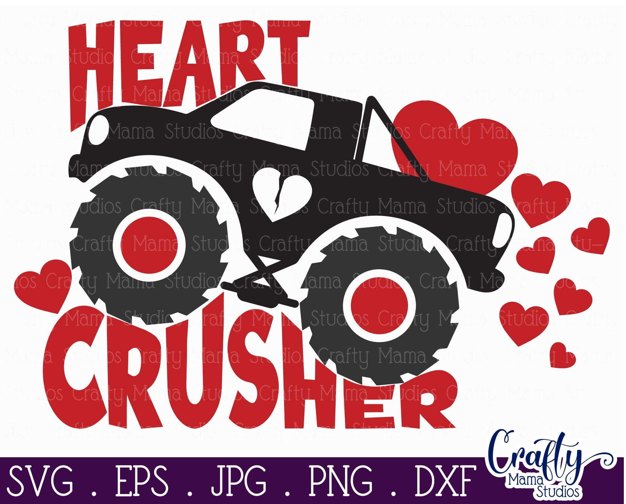 Heart Crusher Svg Valentine Svg Valentines Day Svg Boy - Etsy