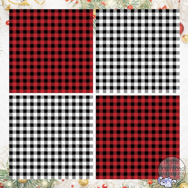 Buffalo Check Stencil - Etsy