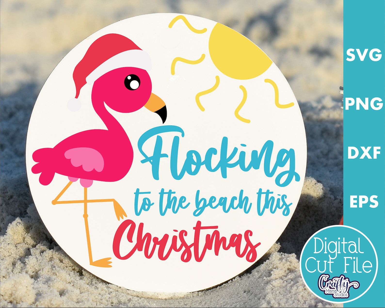 Beach Christmas Svg Bundle, Beach Christmas Sign Svg, Beach Christmas ...