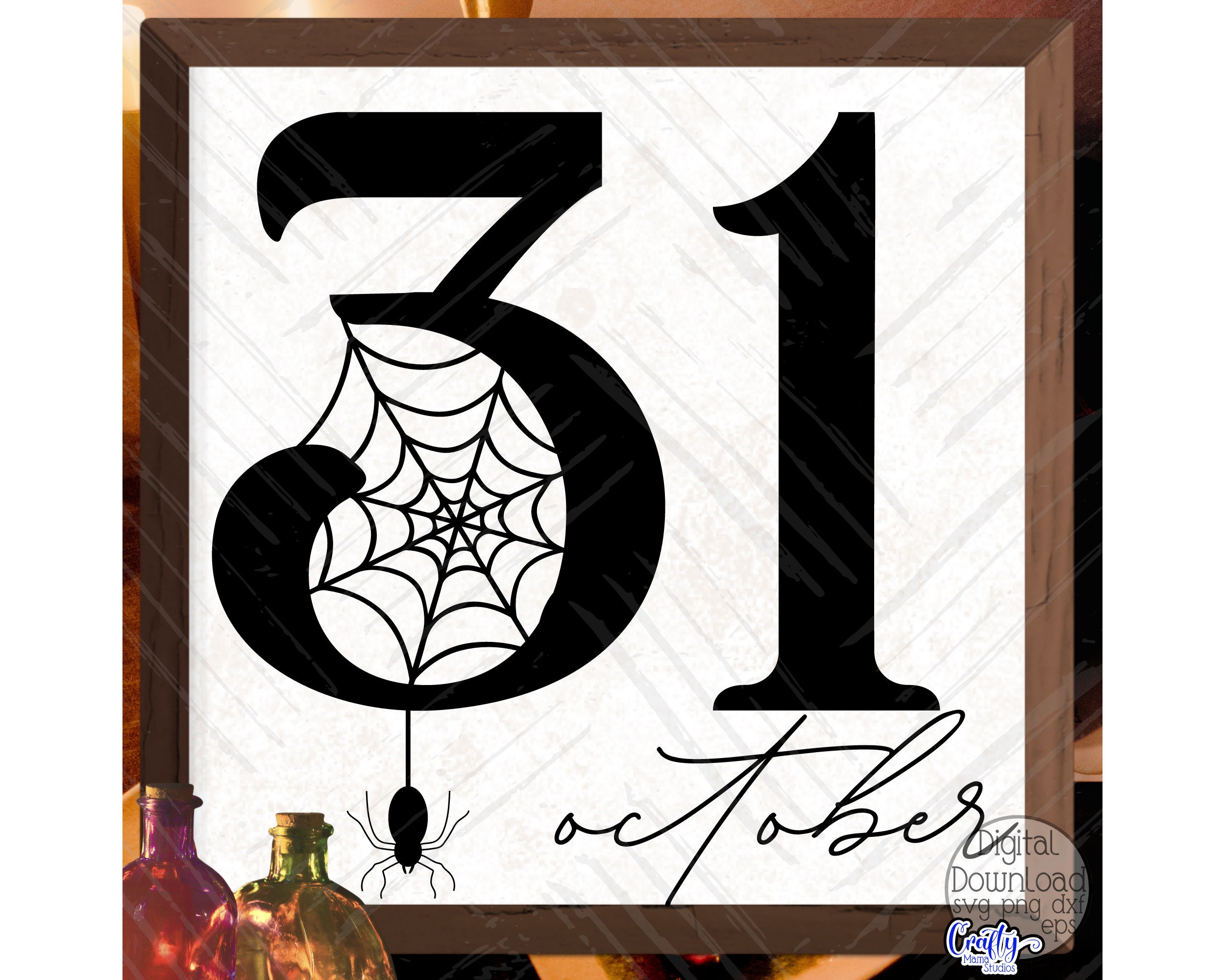 Halloween SVG, PNG, October 31st Svg, October 31 Svg, Farmhouse ...