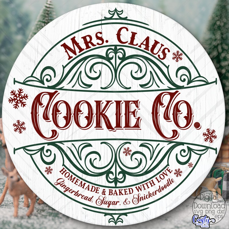 Mrs Claus Bakery Sign - Etsy