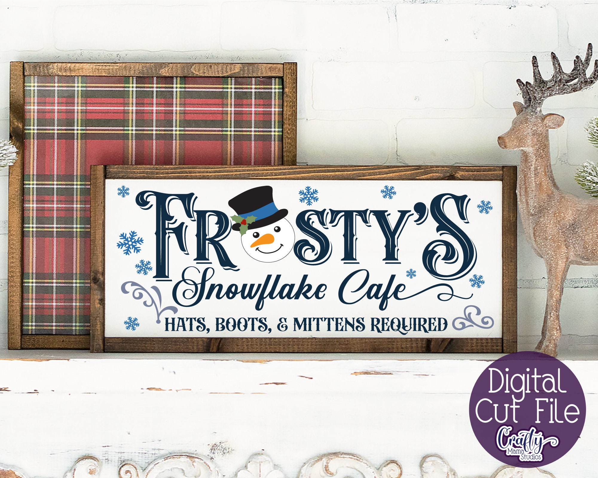 Santa Sign Svg Farmhouse Christmas Svg Bundle Santa Svg - Etsy