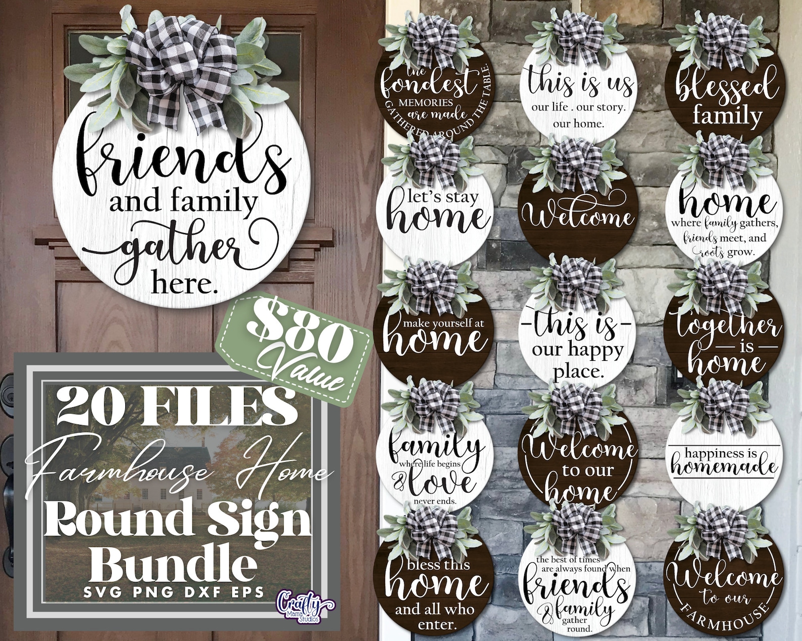 Home Svg Bundle Family Svg Welcome Svg Family Door Hanger - Etsy