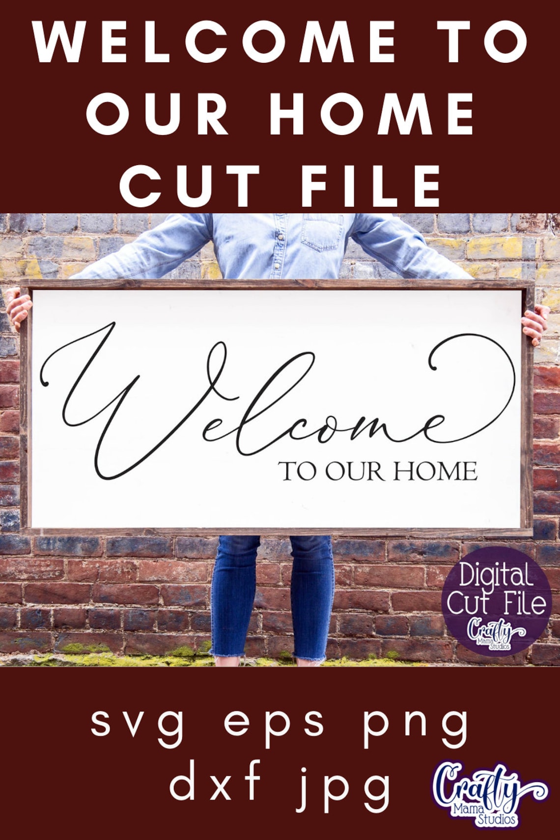 Welcome to Our Home Svg, Welcome Svg, Farmhouse Sign Svg, Cricut Svg ...