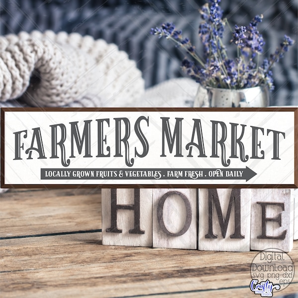 Farmers Market Svg - Etsy Canada