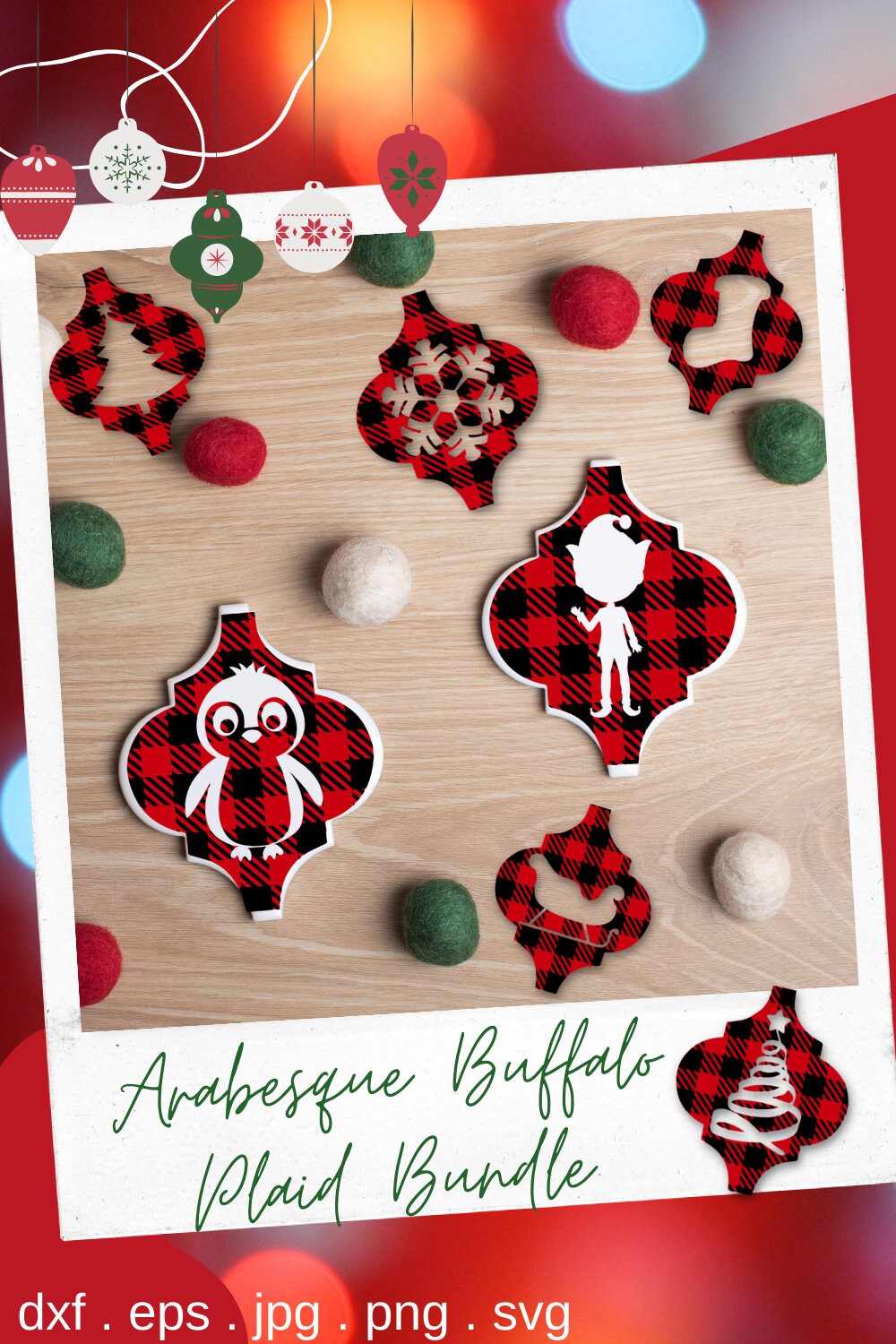Arabesque Tile Svg Christmas Tile Ornament Svg Arabesque | Etsy