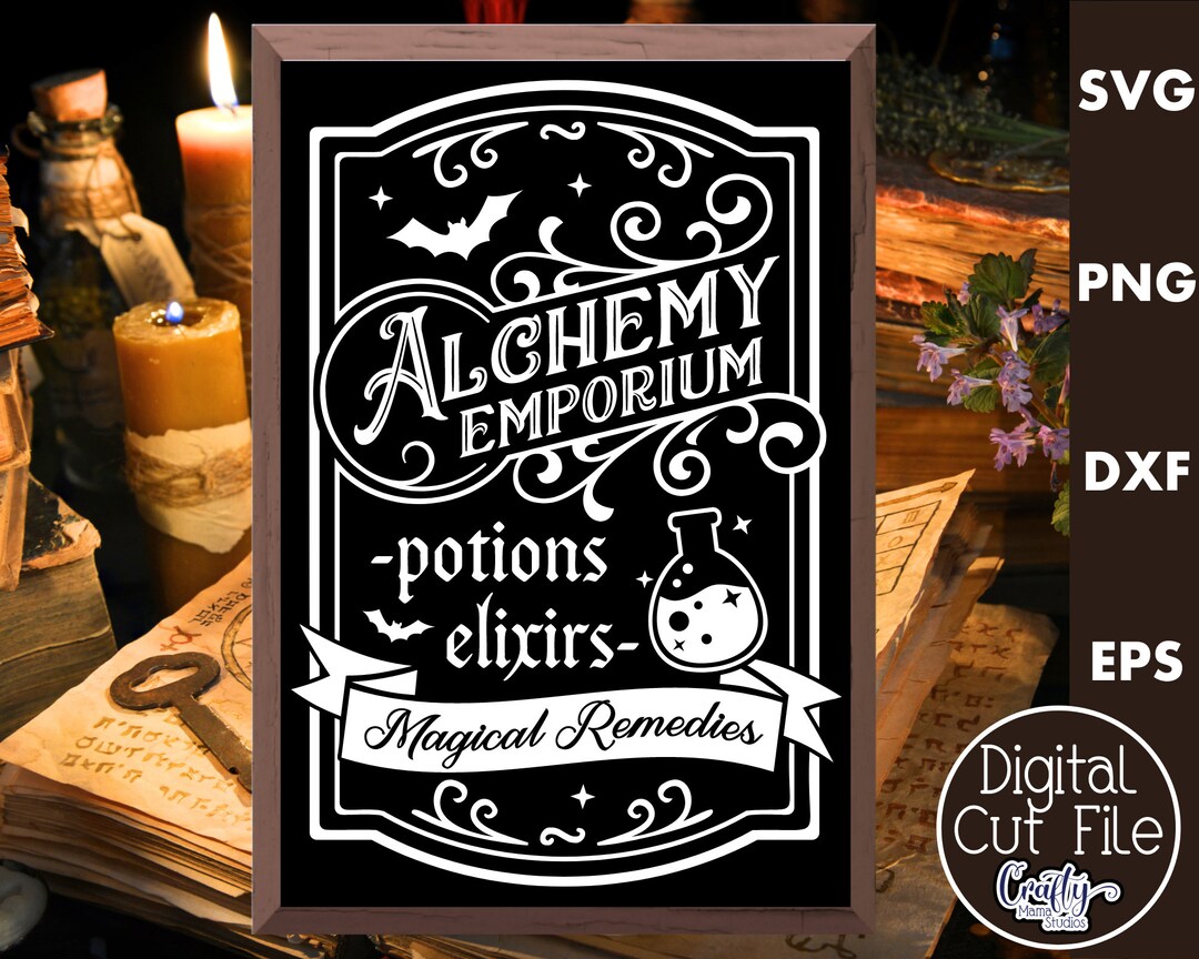 Alchemy Svg Files Halloween Svg Files Alchemy Sign Svg - Etsy