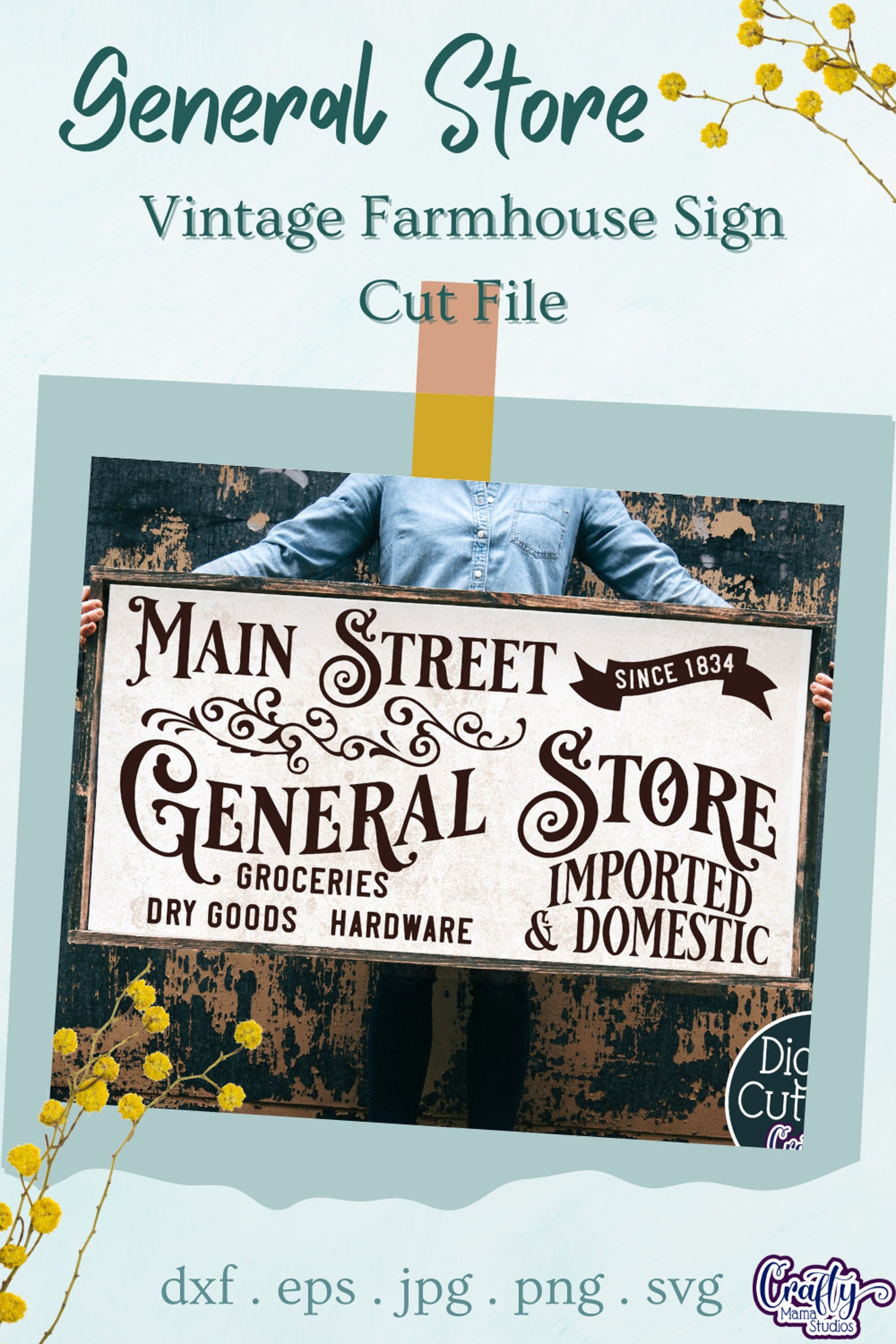 General Store SVG, PNG, Farmhouse Svg, Farmhouse Sign Svg, Cricut Svg ...