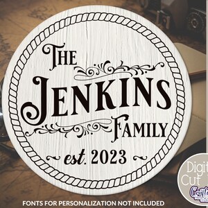 Vintage Sign Svg Bundle, Family Svg, Family Sign Svg, Vintage Sign ...