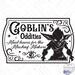 Goblin Svg File, Halloween Svg Files, Goblin Sign Svg File, Goblin's ...