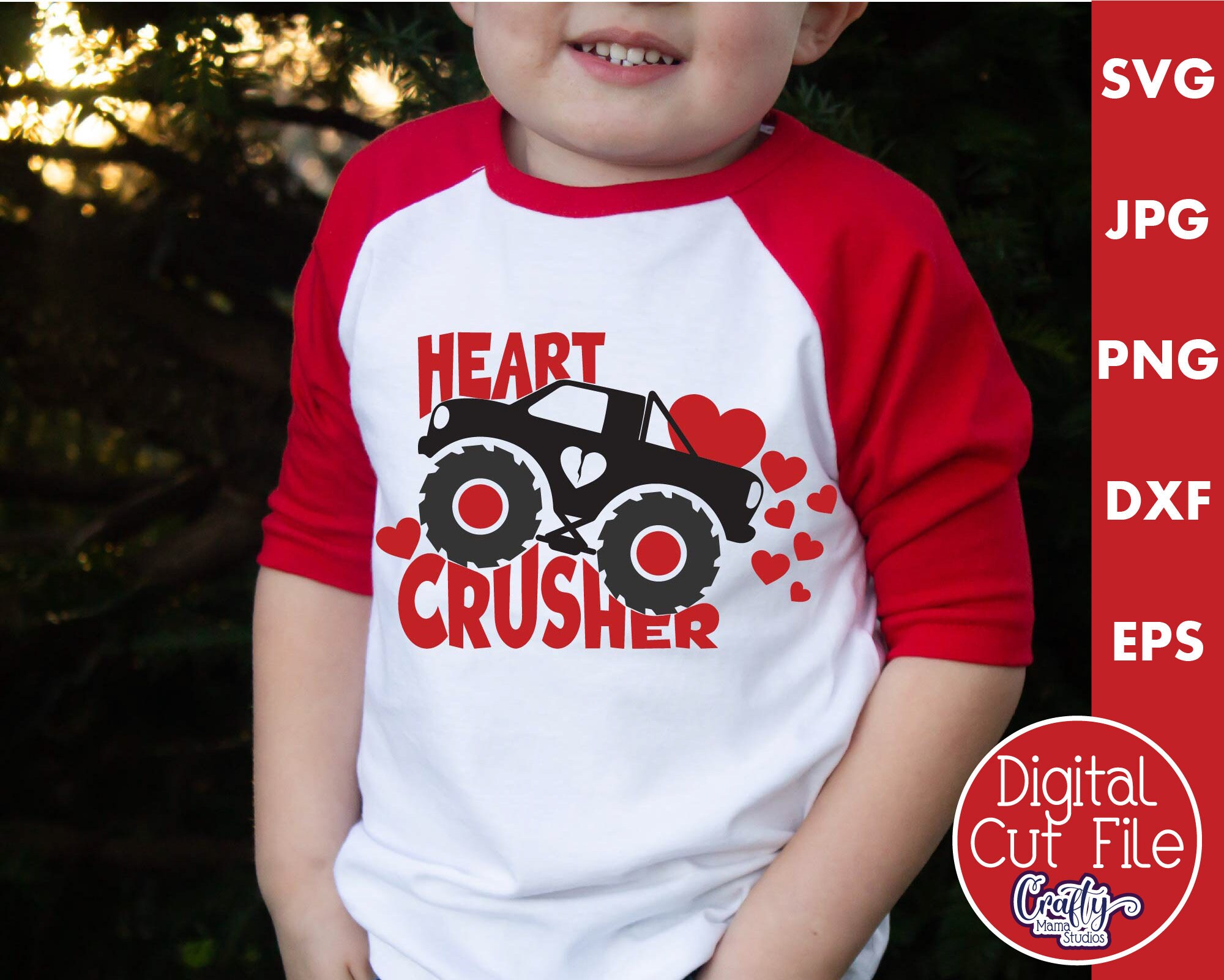Heart Crusher Svg Valentine Svg Valentines Day Svg Boy - Etsy