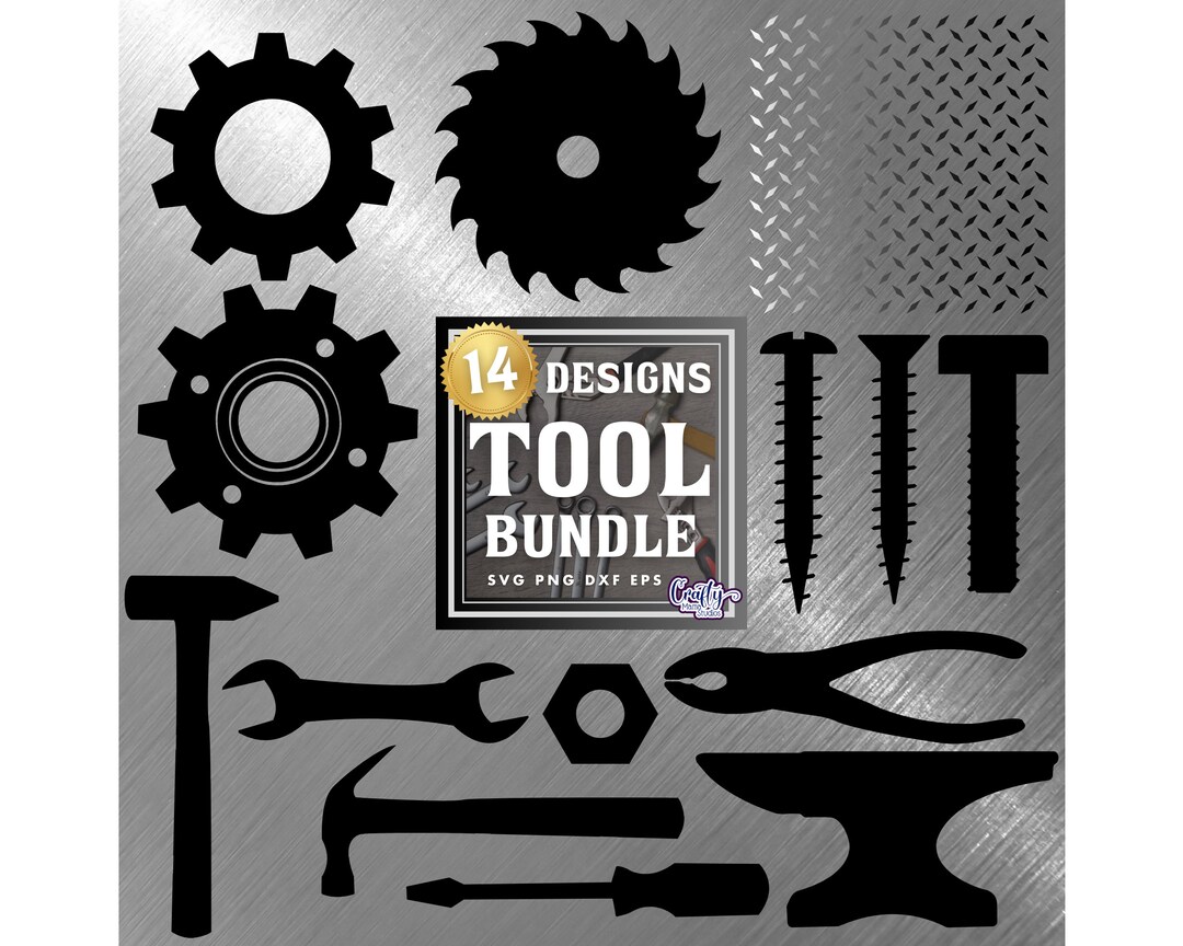 Tools Svg Bundle, Tools Bundle Svg, Nuts and Bolts Svg, Tool Svg Files ...