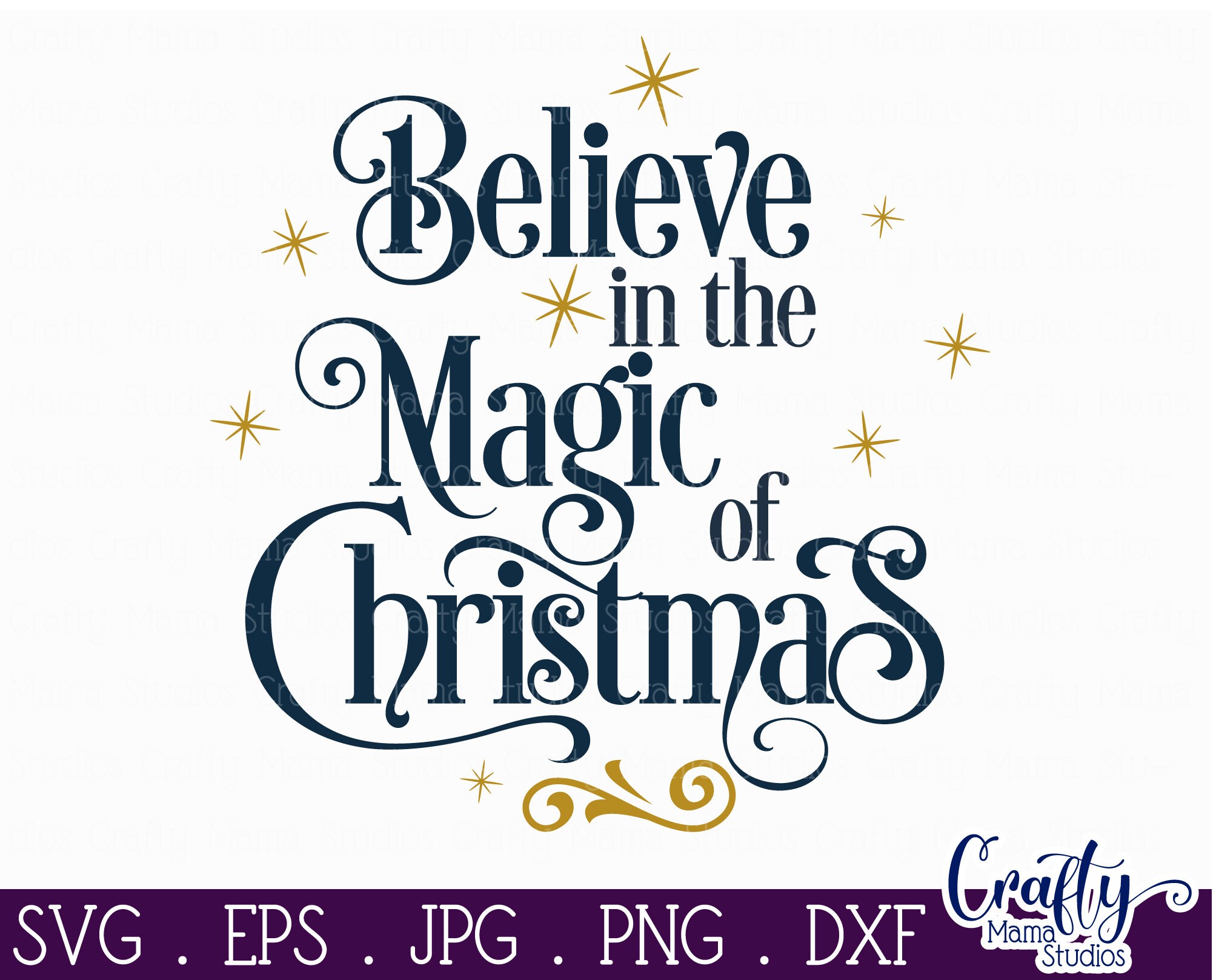 Believe in the Magic of Christmas Svg Magic of Christmas - Etsy
