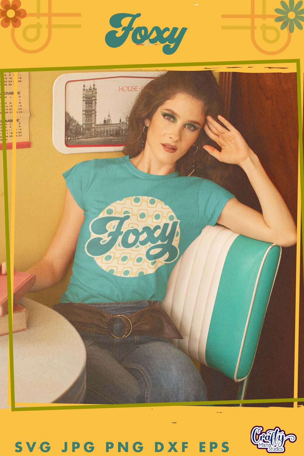 Retro Foxy Svg Retro Svg Hippie Svg Groovy Svg Svg Files - Etsy UK