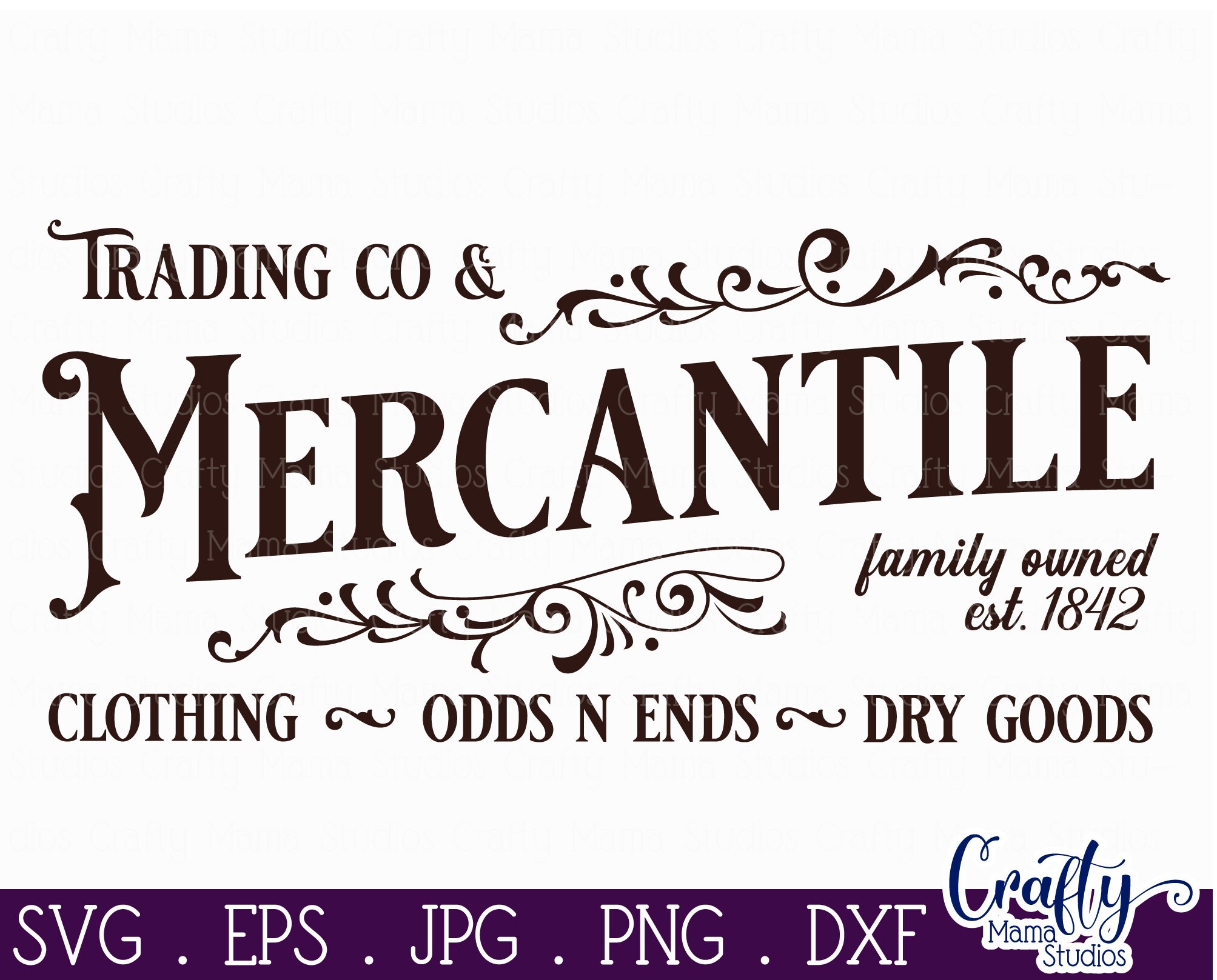 Trading Company and Mercantile Svg Farmhouse Svg Farmhouse - Etsy