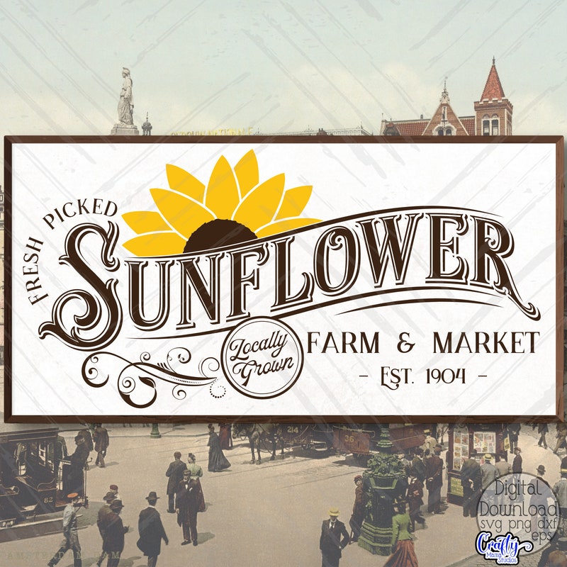 Sunflower Sign - Etsy