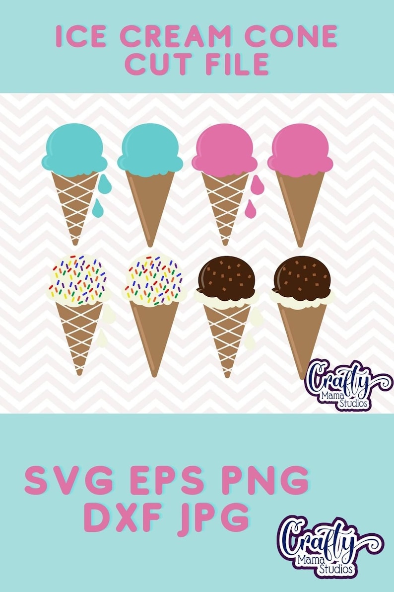 Ice Cream Cone Svg Ice Cream Svg Bundle Ice Cream Drip Svg - Etsy New ...