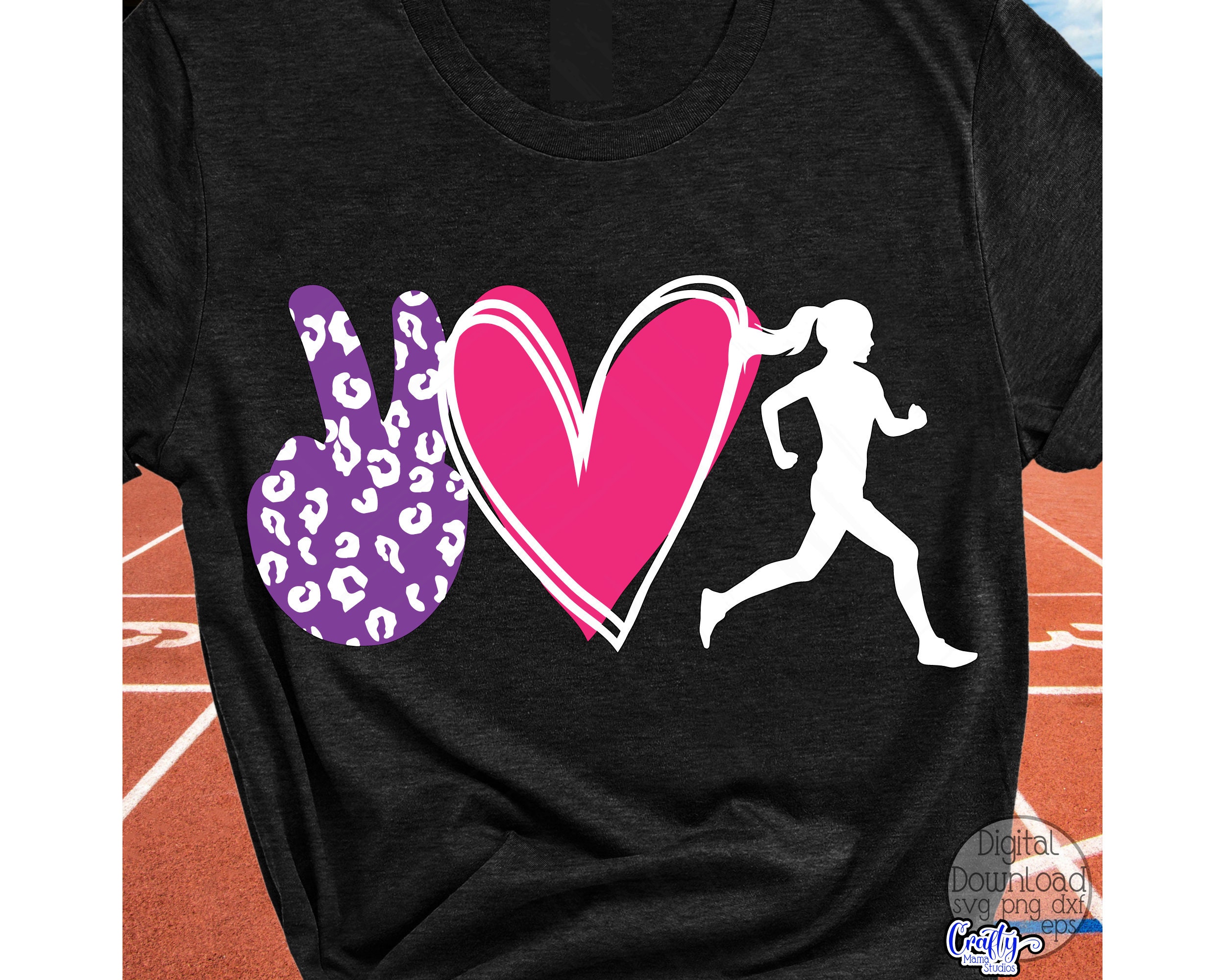 I Love Running Symbols