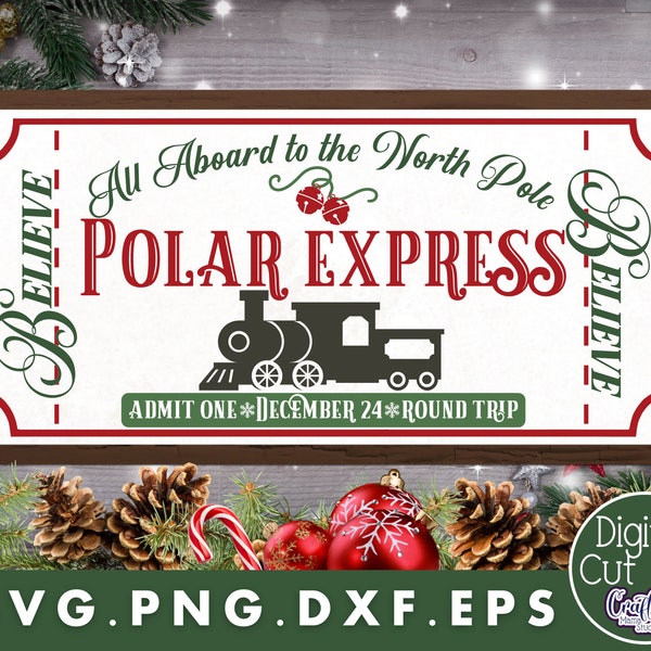Polar Express Sign - Etsy
