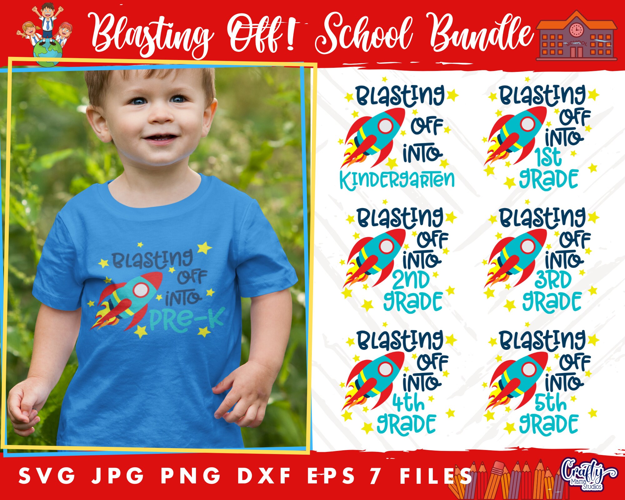 Fun school quote pack cut files School cut file bundle class phrases ...