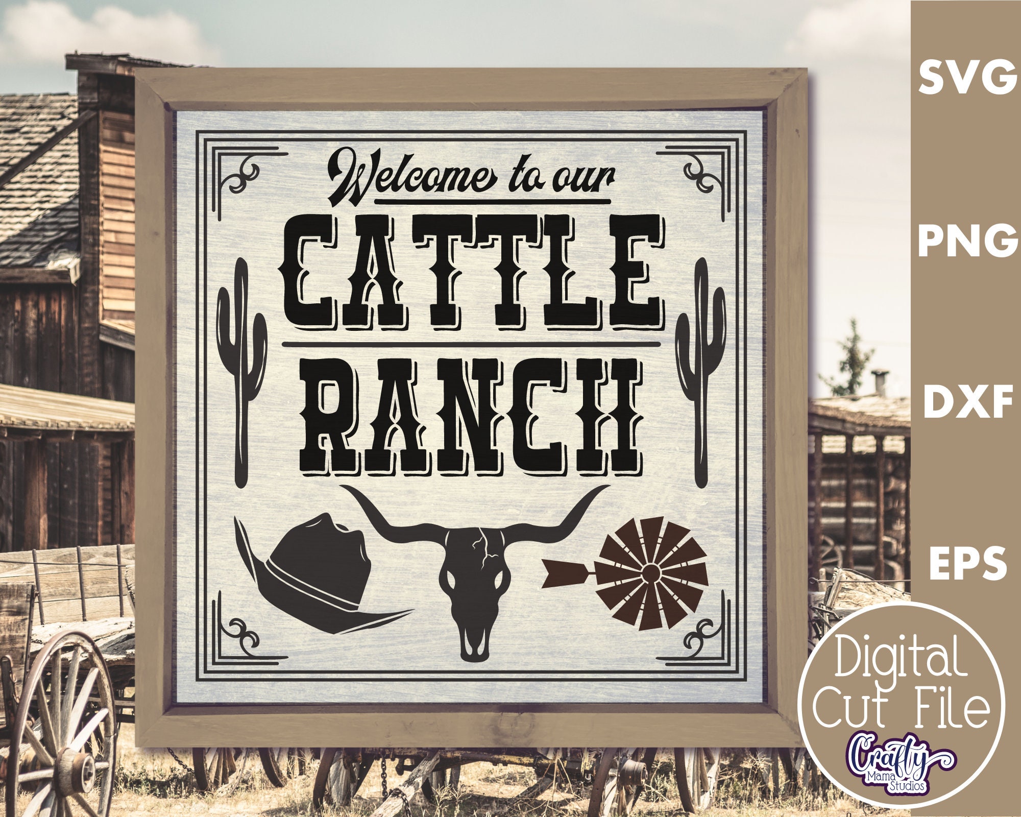 Vintage Western Svg Bundle, Vintage Farmhouse Svg, Vintage Western Sign ...