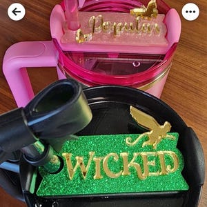 Custom Stanley Toppers – Wicked Edition - 20/30oz or 40oz - Etsy