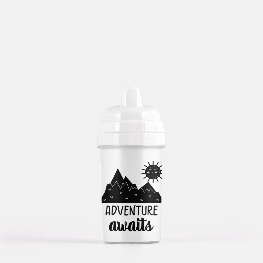 Adventure Awaits Sippy Cup, Personalized Sippy Cups, Custom Sippy Cups ...