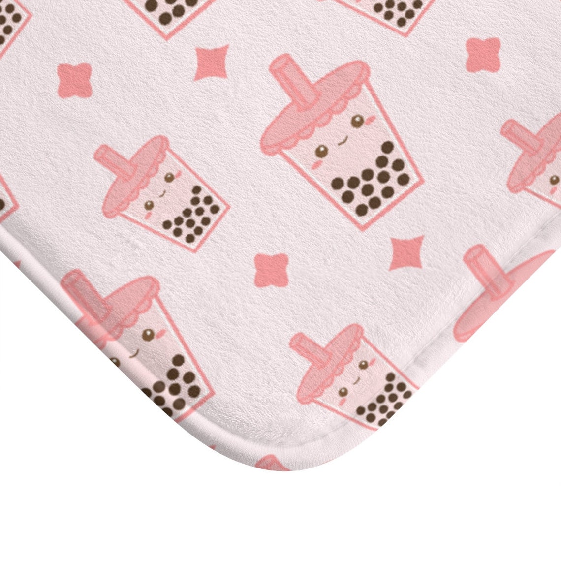 Bubble Tea Boba Tea Bath Mat Bathroom Decor Kids Bathroom | Etsy