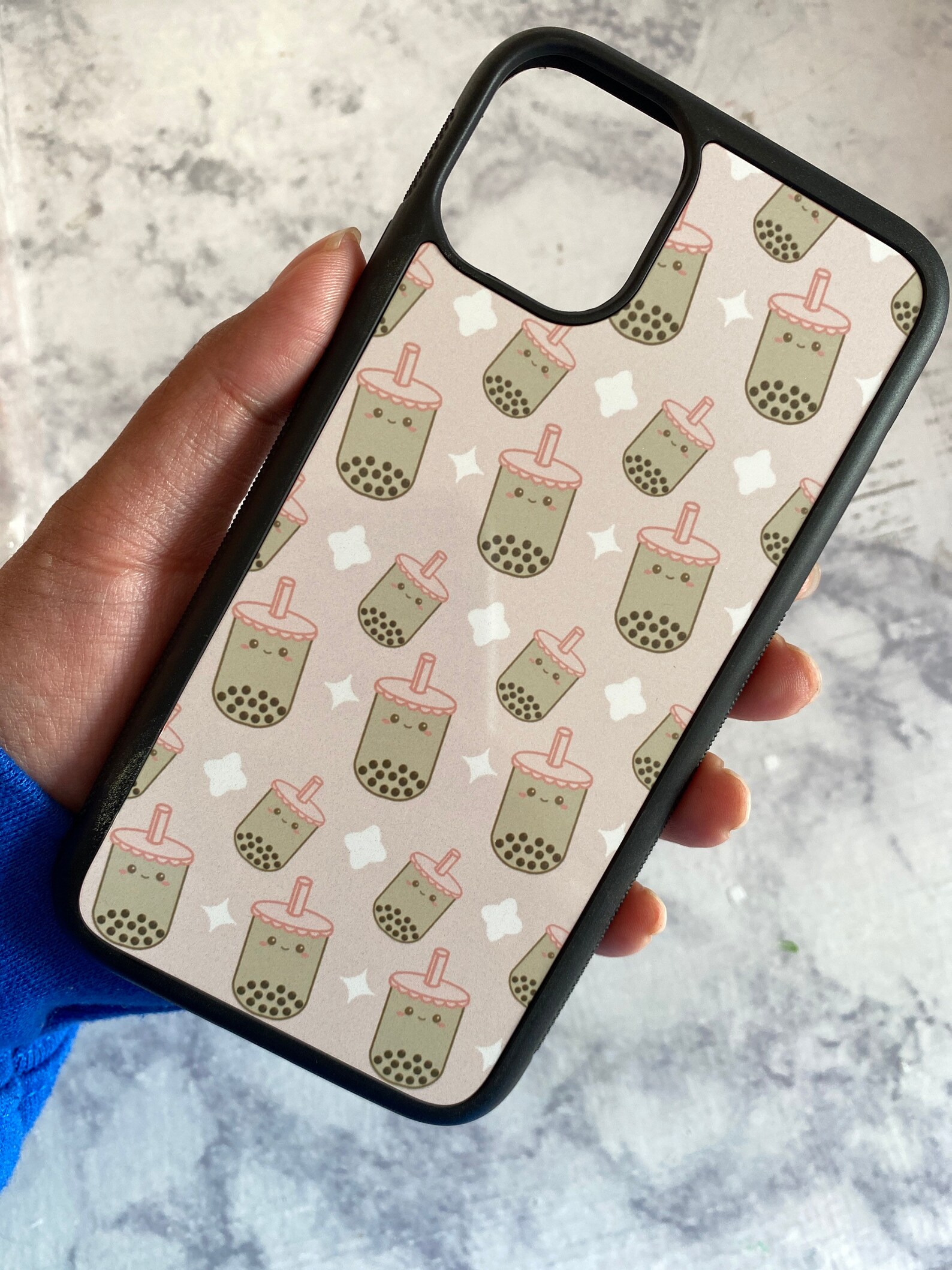 Bubble Tea Phone Case Iphone 11 Case Boba Tea Phone Case | Etsy