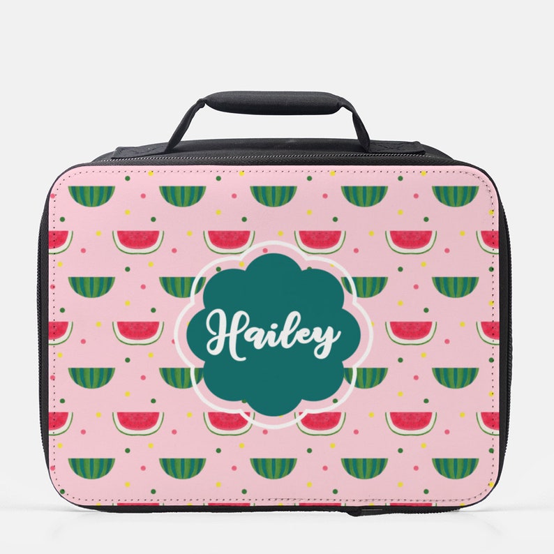 Personalized Watermelon Print Lunch Box Watermelon Lunch Bag - Etsy