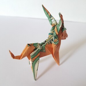 Origami Antelope Sculpture - Etsy
