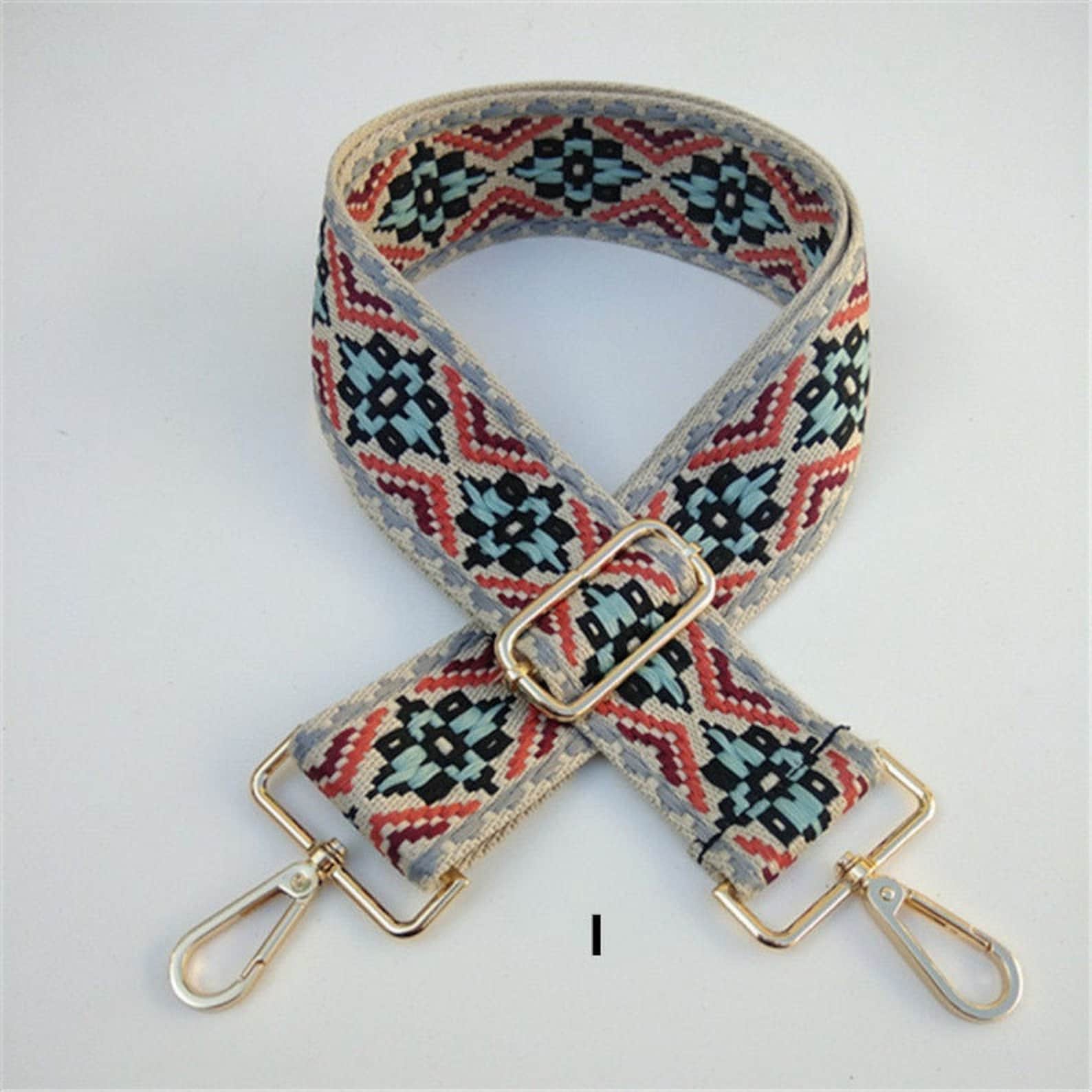 2 5CM Width Colorful Belt Purse Strap Embroidery - Etsy UK