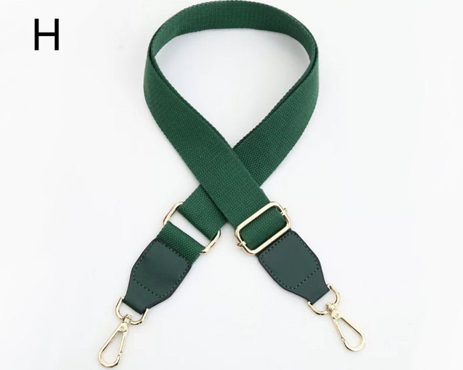 1.5 3.8CM Width Pure Color Purse Strap Black Beige | Etsy