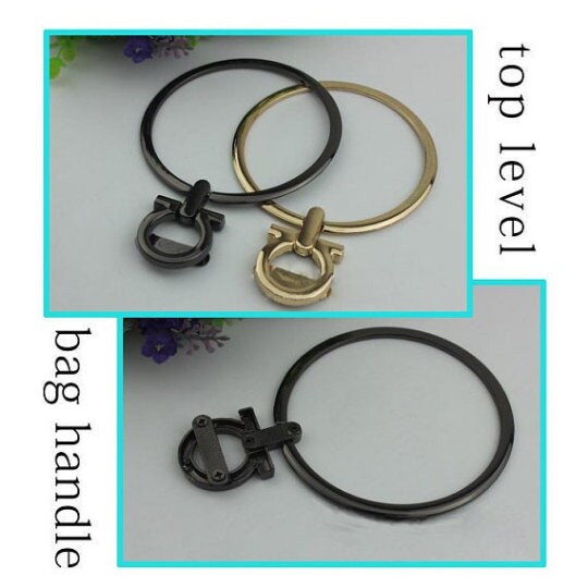 1pair Metal Purse Handles Handbag Handbars Handcraft Leather - Etsy UK