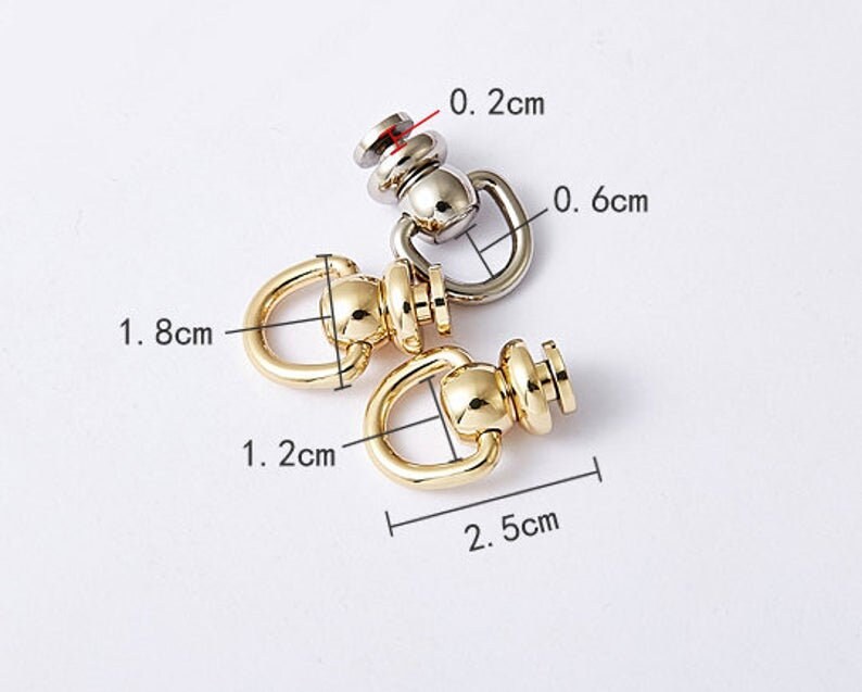 2Pcs Full Copper Fix Buckle Repair Kits Securing Clasps | Etsy