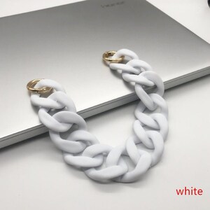 High Quality Resin Bag Chains, Acrylic Purse Chain Strap, Single ...