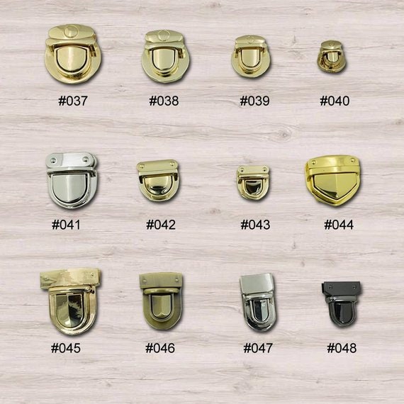 1 Pcs Metal Purse Lock Catch Bag Lock Turnlock Closure - Etsy