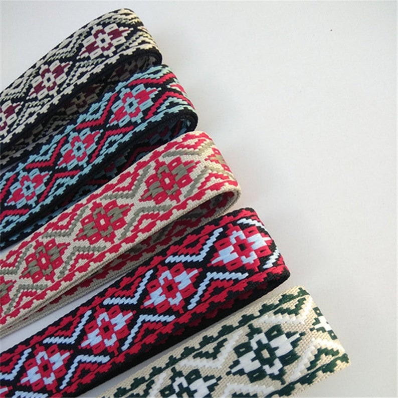 2 5CM Width Colorful Belt Purse Strap Embroidery - Etsy UK