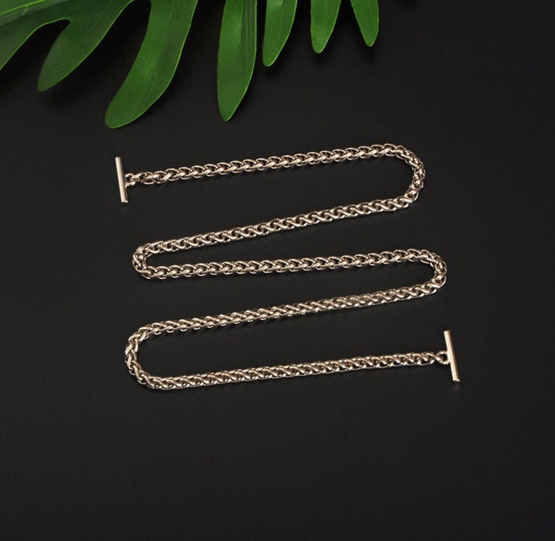 5mm OT Clasps Purse Chain Shoulder Purse Strap T-bar Bag - Etsy