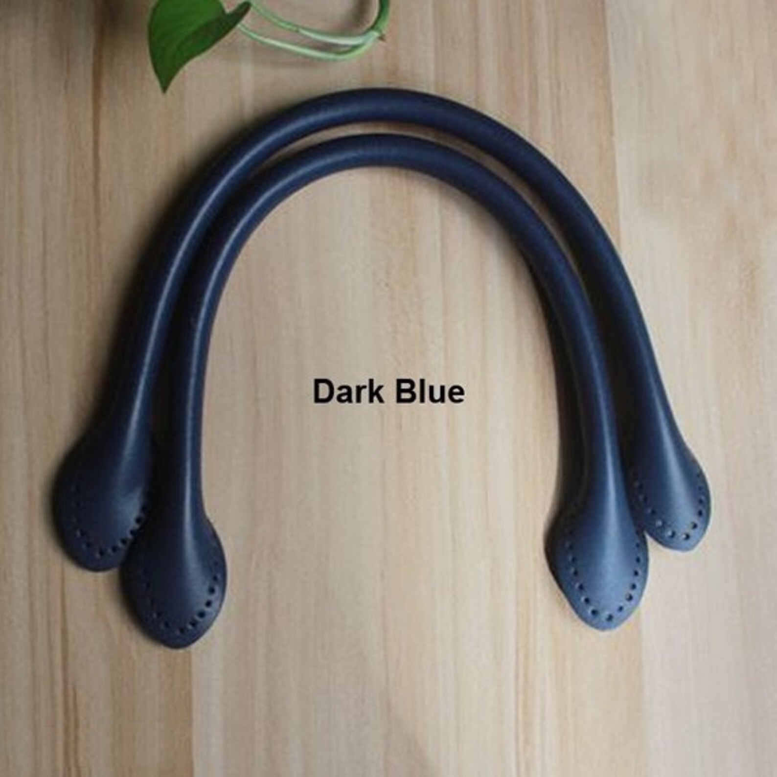 A Pair of Leather Bag Handles 37cm Handbag Handle Round End - Etsy Israel