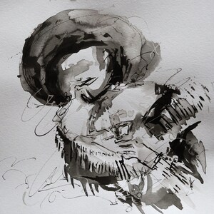 Altered Portrait,old Masters Art,painter Portrait, Watercolor Art ...