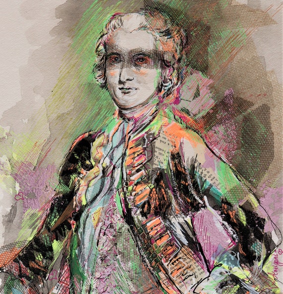 Rococo Portraits Of Men